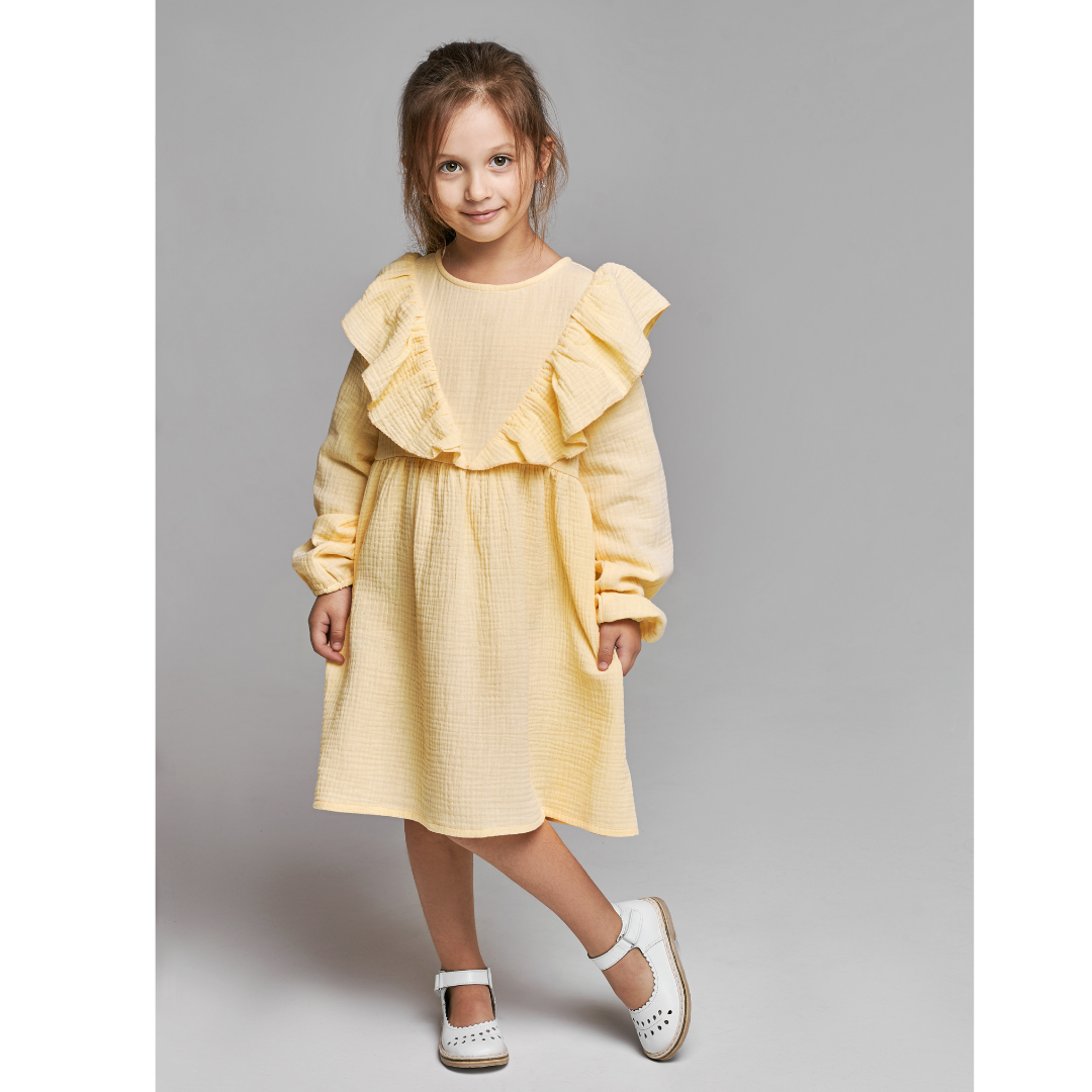 Платье Little Lis цвет желтый МПВ0099/9 купить по цене 1577 ₽ в ...