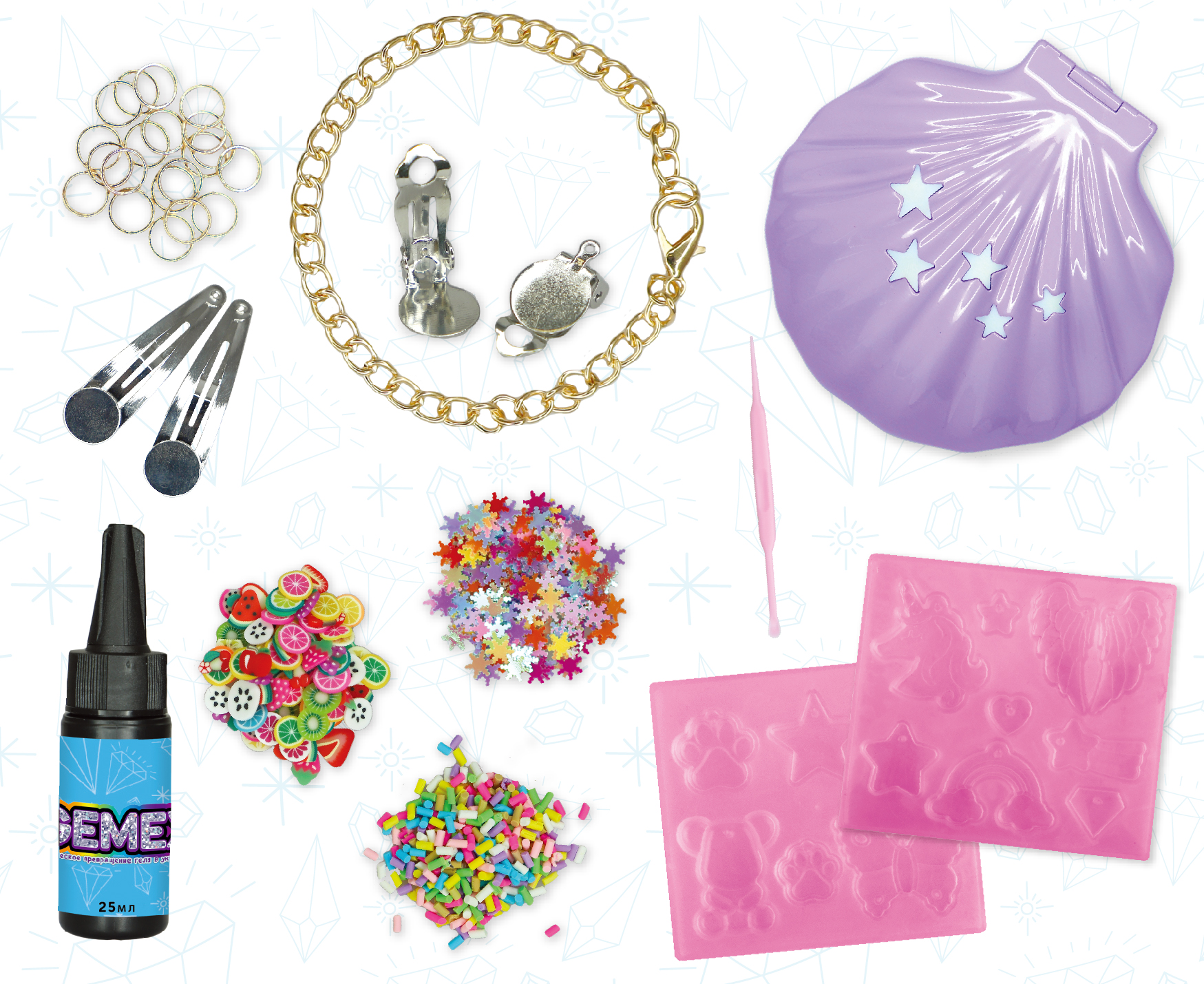 Набор для творчества GEMEX Magic Shell купить по цене 5199 ₽ в интернет-магазине Детский мир