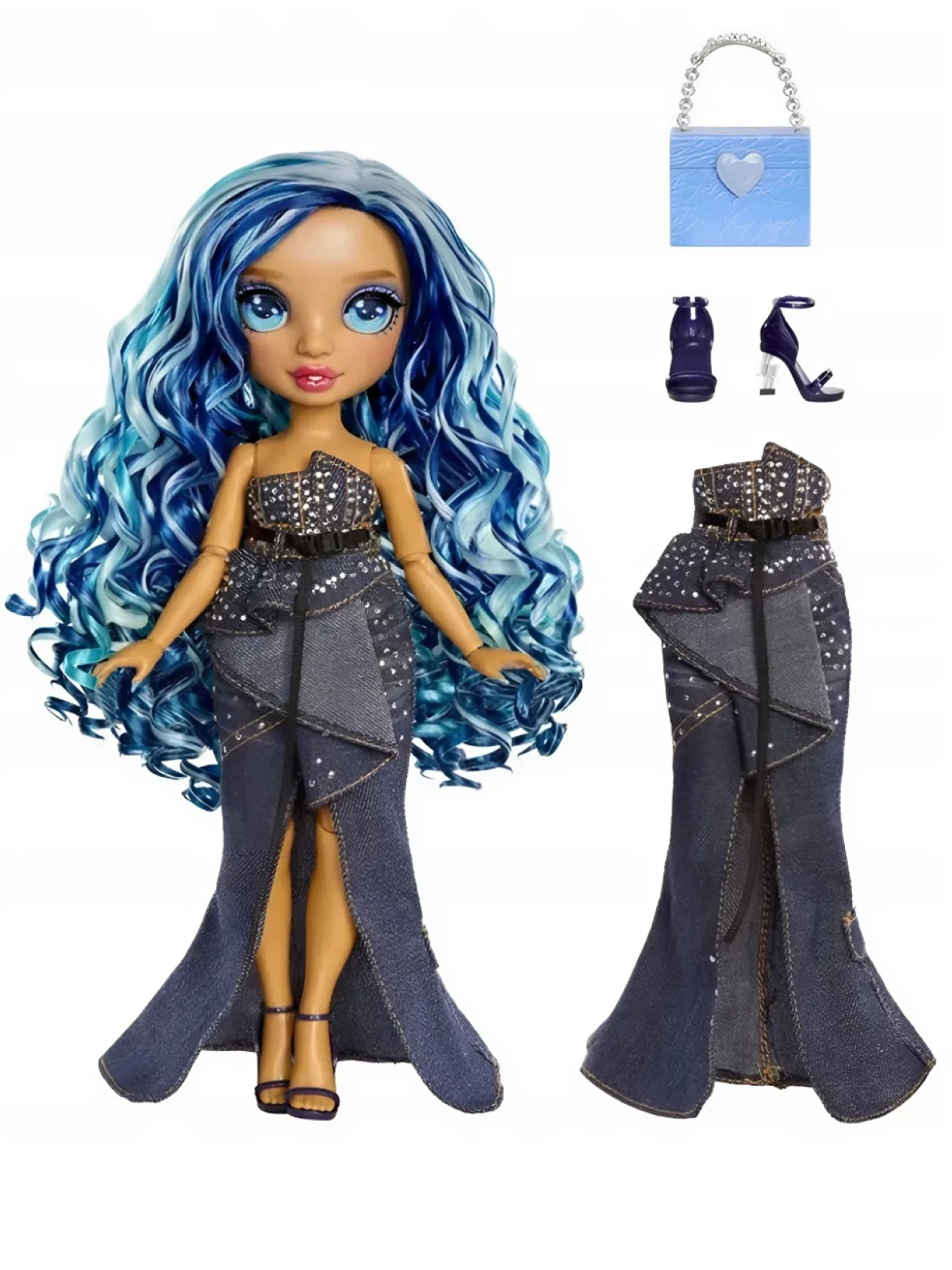 Кукла модельная Rainbow High Holiday Skyler Bradshaw высота 28 см ...