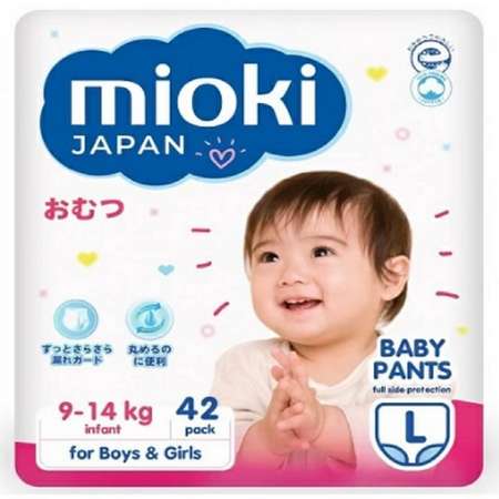 Трусики MIOKI L 42 шт. купить по цене 1099 ₽ в интернет-магазине ...