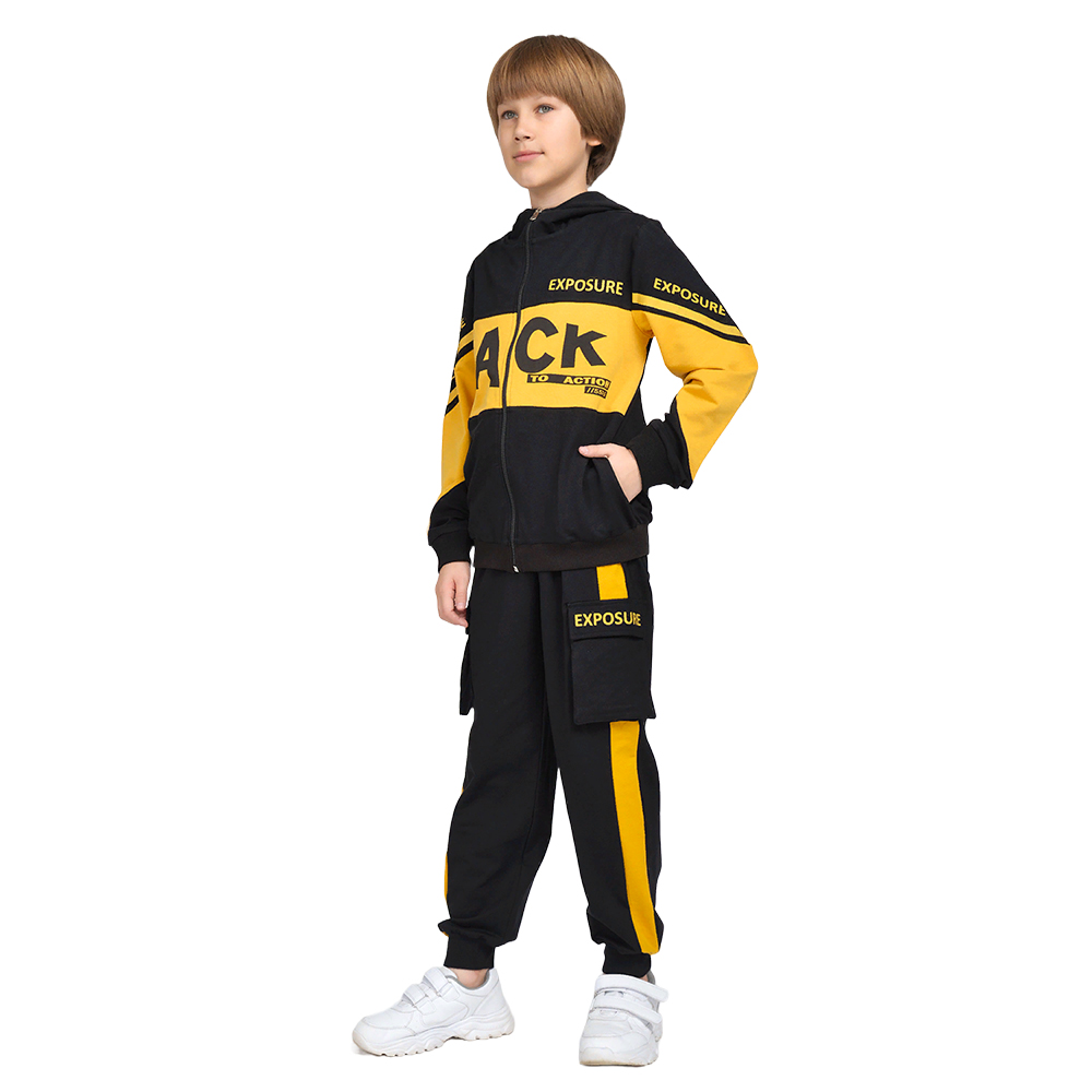Костюм спортивный BONITO KIDS цвет желтый 837724 купить по цене 2163 ...